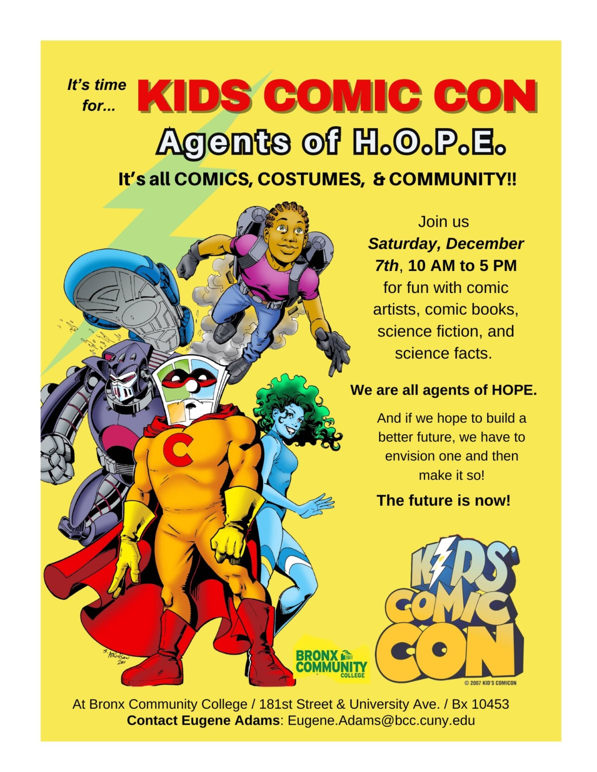Schedule - Kids Comic Con